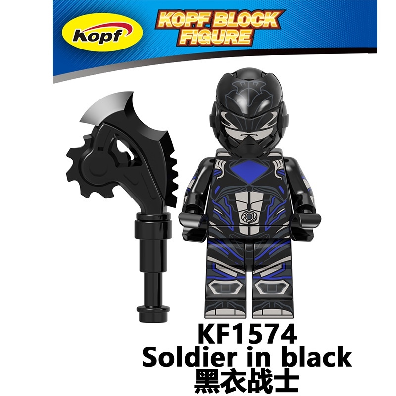 Mighty Morphin Power Rangers Minifigures Aisha Campbell Billy Cranston ...