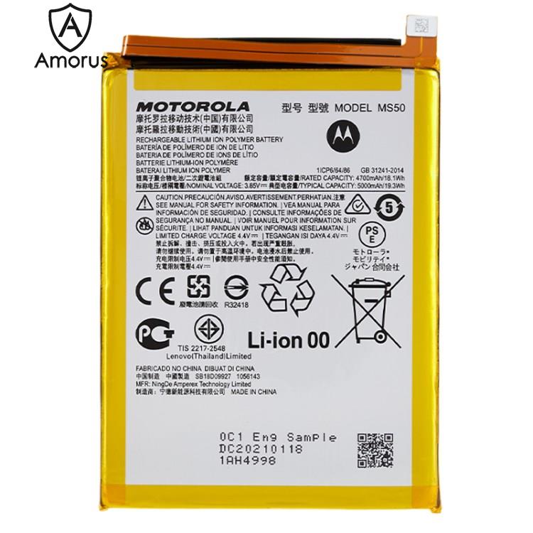 Amorus For Motorola Moto G50 5G 3.8V 4700mAh Li-ion Polymer Battery ...
