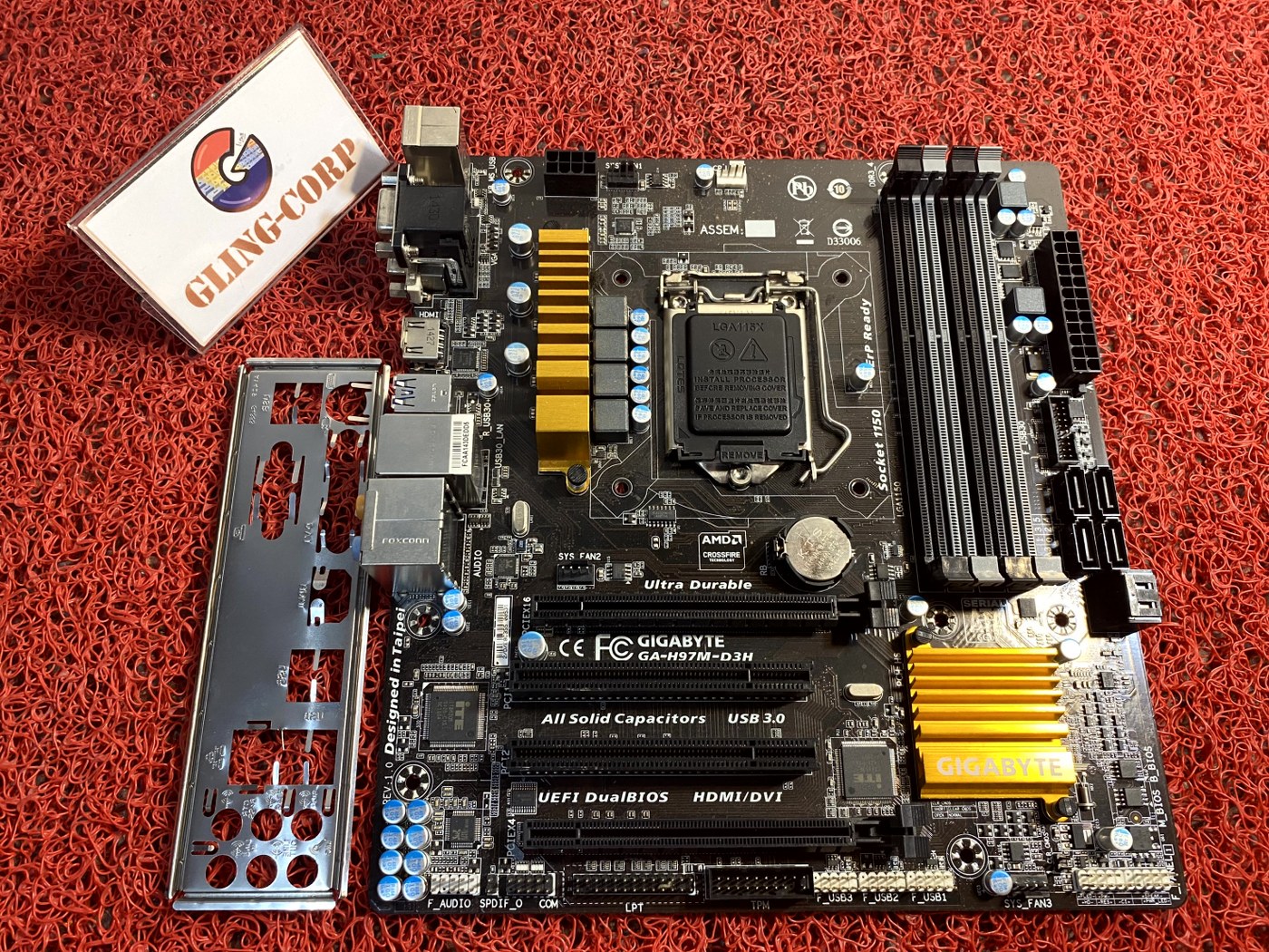 LGA1150 MAINBOARD GIGABYTE RAM 4 SLOT mATX - หลายรุ่น / H97M / H87M ...