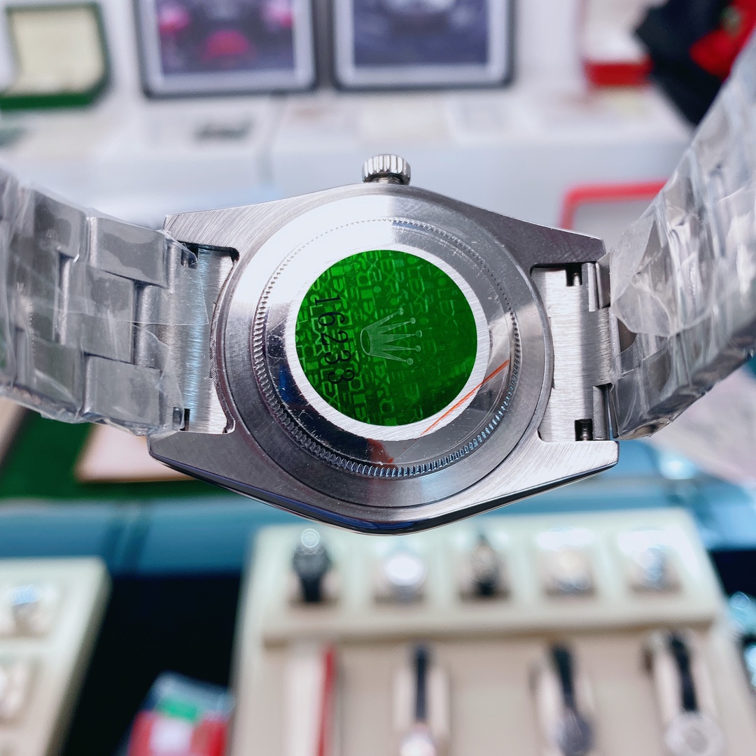 (ของแท้ 100) ROLEX ˉ บันทึกประเภทชุดกันน้ำชาย หญิงนาฬิกากลไกอัตโนมัติ ...