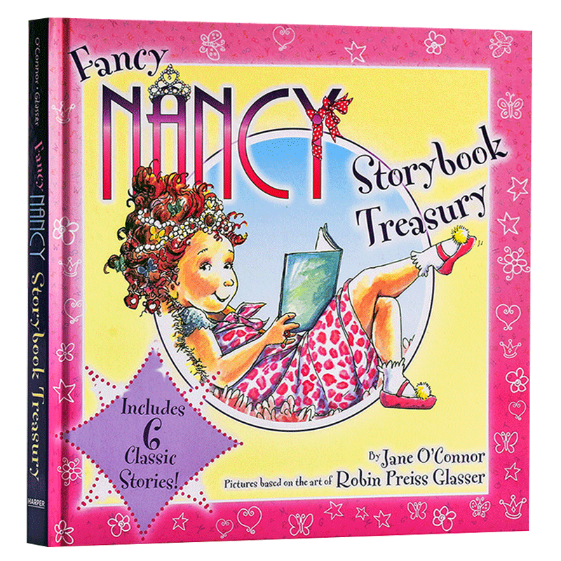 Beautiful Nancy story collection English original Fancy Nancy storybook ...