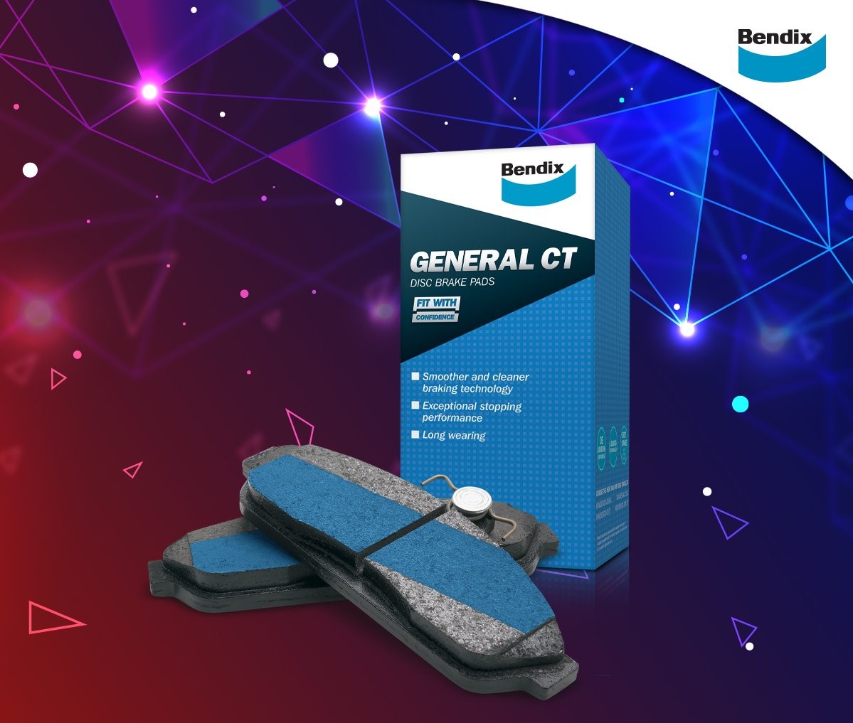 ผ้าดิสเบรค Bendix เบนดิก รุ่น General CT ครบทุกเบอร์ สำหรับรถมอเตอร์ไซค์ | Lazada.co.th