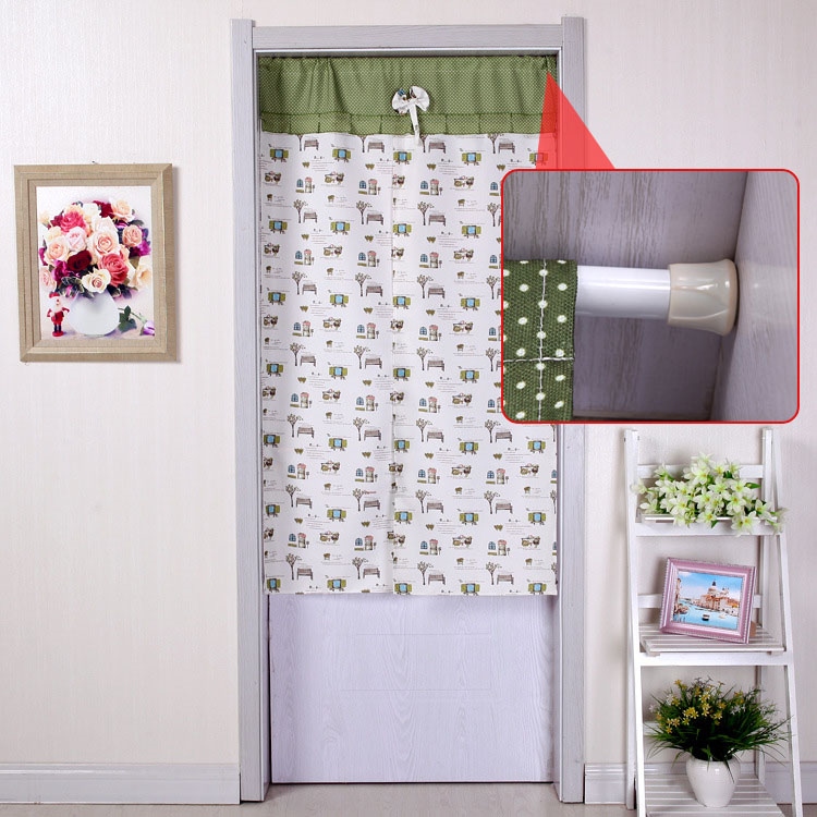Adjustable Curtain Rod Metal Spring Loaded Bathroom Bar Shower ...