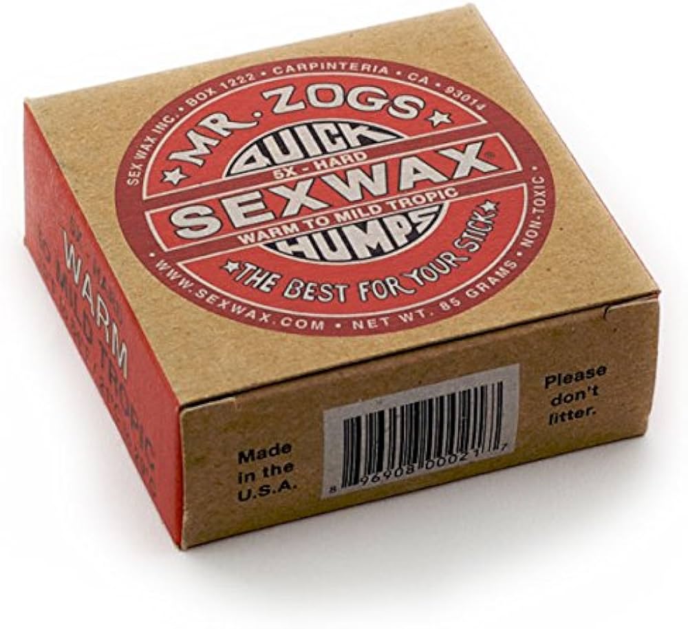 Mr Zogs Sex Wax Quick Humps Surf Wax Warm 5x Hard แว๊กซ์สำหรับ ...