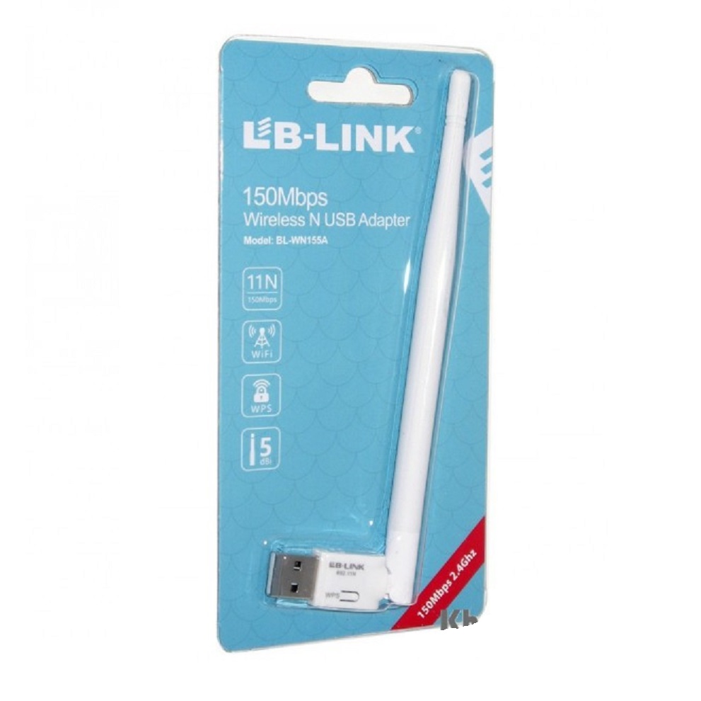 LB-Link เสารับสัญญาณไวไฟ 150Mbps Wireless N USB Adapter LAN 802.11 n/g ...