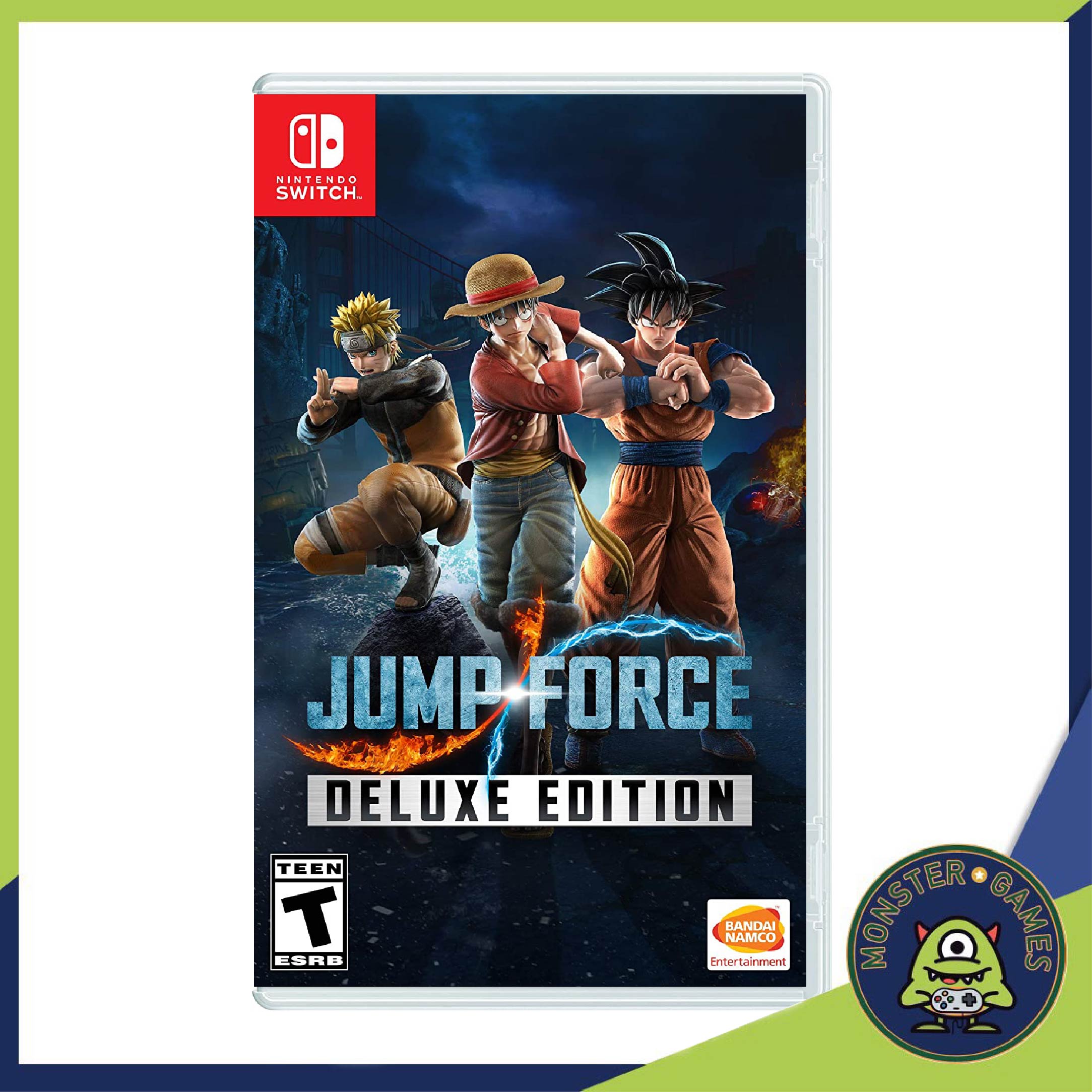 Jump Force Deluxe Edition Nintendo Switch Game แผ่นแท้มือ1!!!!! (Jump ...