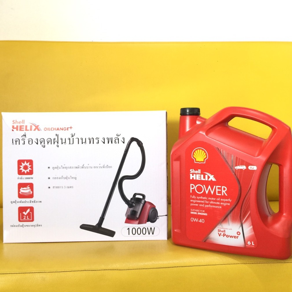 Shell Helix Power OW-40 น้ำมันเครื่องสังเคราะห์แท้ Helix Power ดีเซล 0W ...