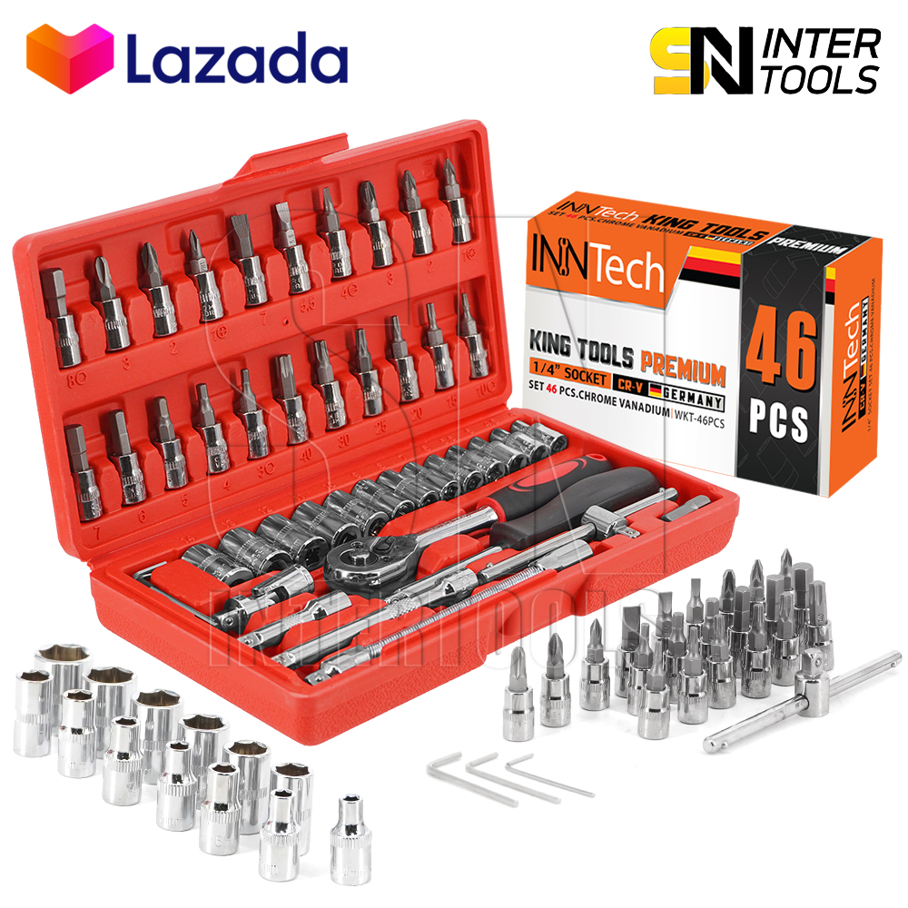 Total บ๊อกซ์ชุด 24 ชิ้น 1/2 นิ้ว ขนาด 10 - 32 มม. รุ่น THT141253 ...