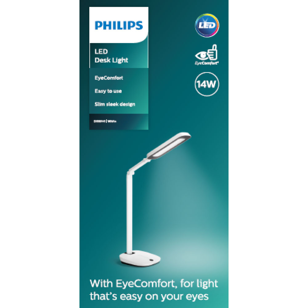 Philips Lighting โคมไฟอ่านหนังสือ LED รุ่น Robotplus 14 วัตต์ (โคมไฟ ...