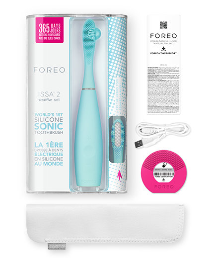 แปรงสีฟันไฟฟ้า FOREO ISSA 2 Sensitive Set Mint ราคาพิเศษ