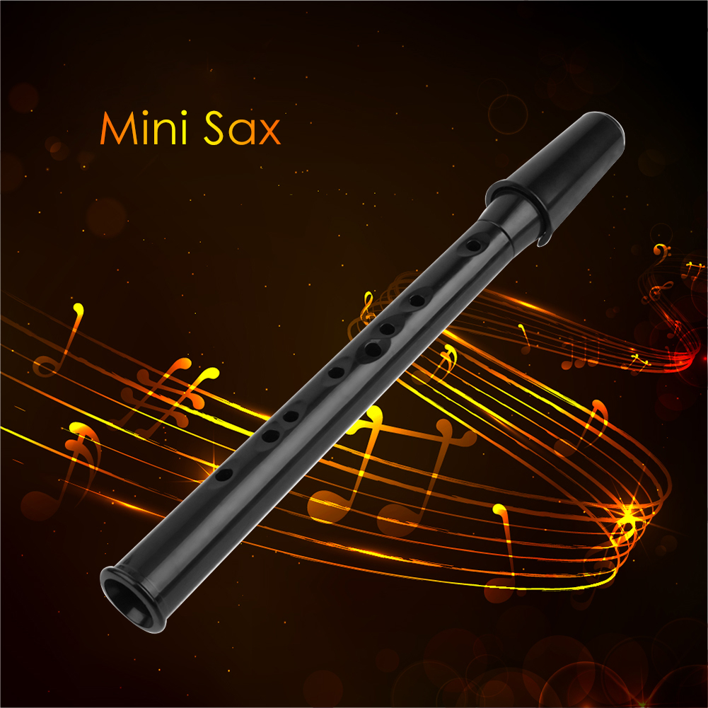 Mini Bb Alto Mouthpiece Pocket Saxophone with 5 Reeds Instruments (สี ...
