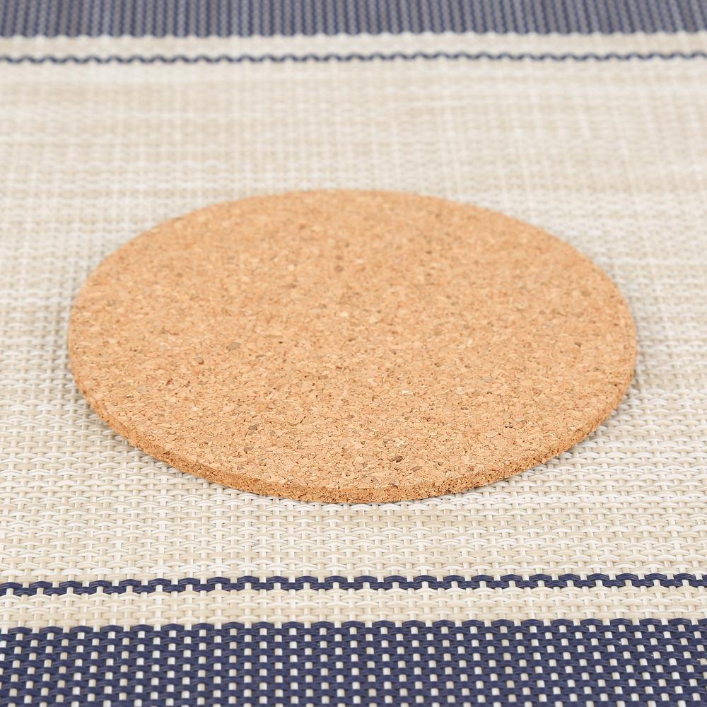 Round Cork Insulated Tea Coaster Home Non-slip Table Mat Kitchen Mat ...