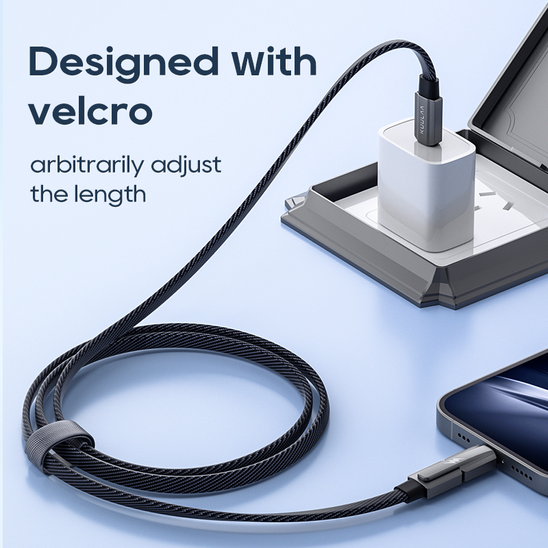 KUULAA USB C Cable 3-in-1USB-C Cable 60W USB-C Charger Cable Type-C to ...