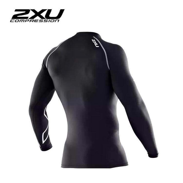 ZXU Men Long Sleeve Compression BlackSilver - JPG COMPRESS THAILAND ...