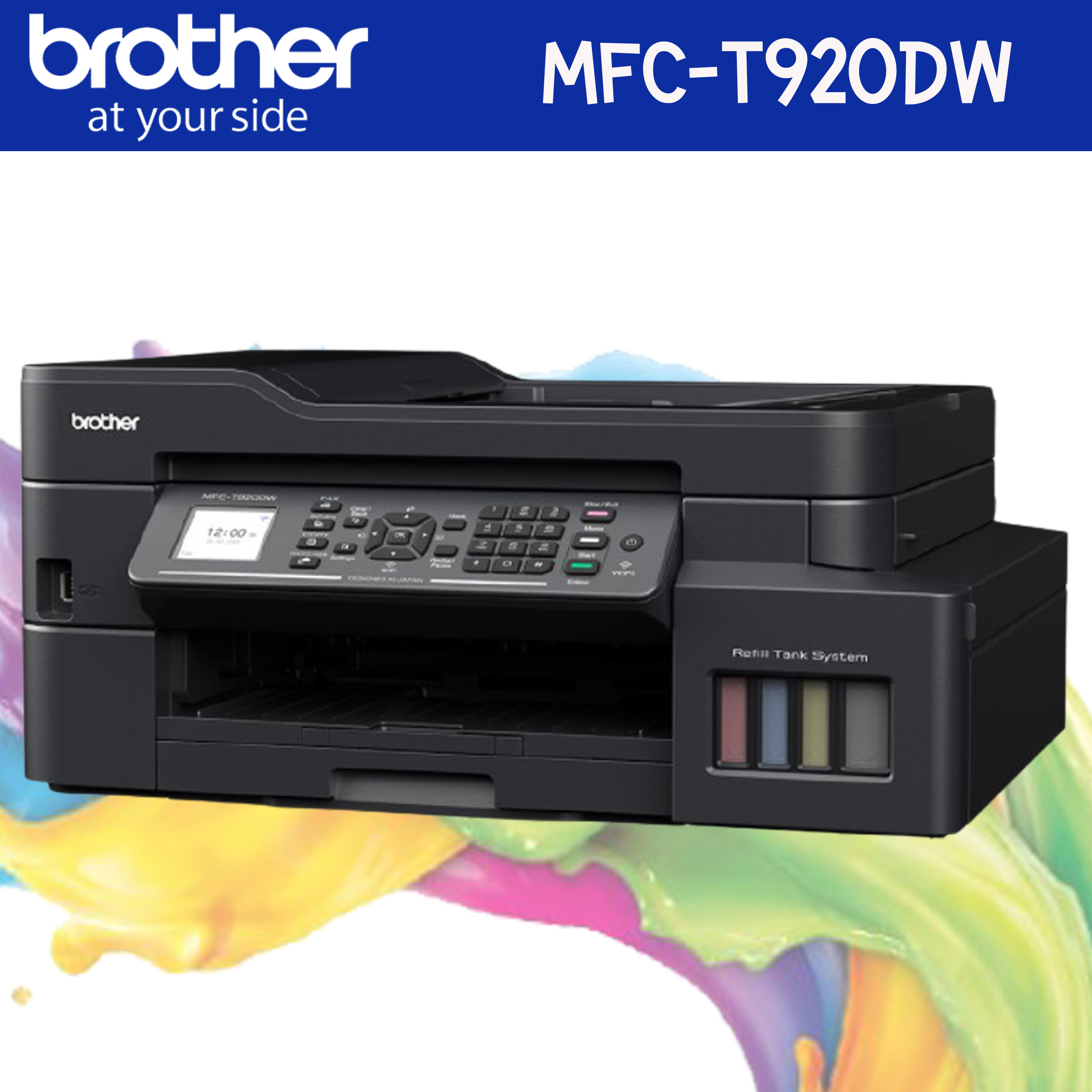 Brother MFC-T920DW Ink Tank Printer - sky com - ThaiPick