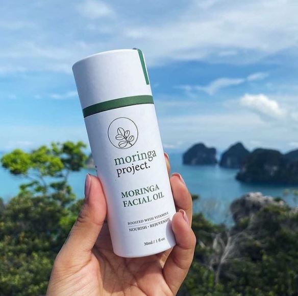 The Moringa Project Real Moringa Oil – (100 ml). Organic Natural Facial Oil, made in Thailand by ...