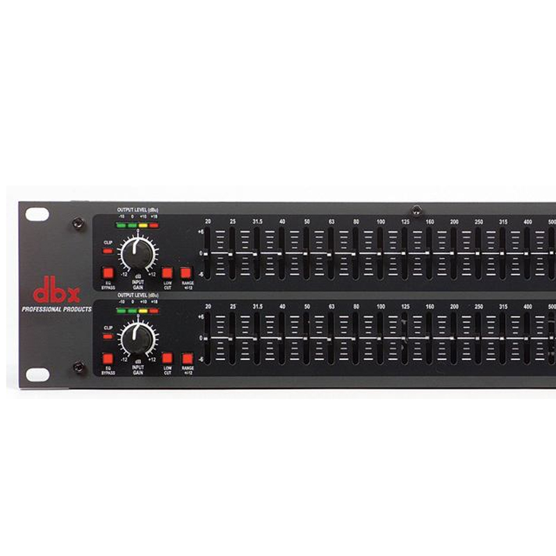 DBX EQ 231 Professional Equalizer Dual Band Bass Equalizer 31 Channel AI-PAISARN Stage ...