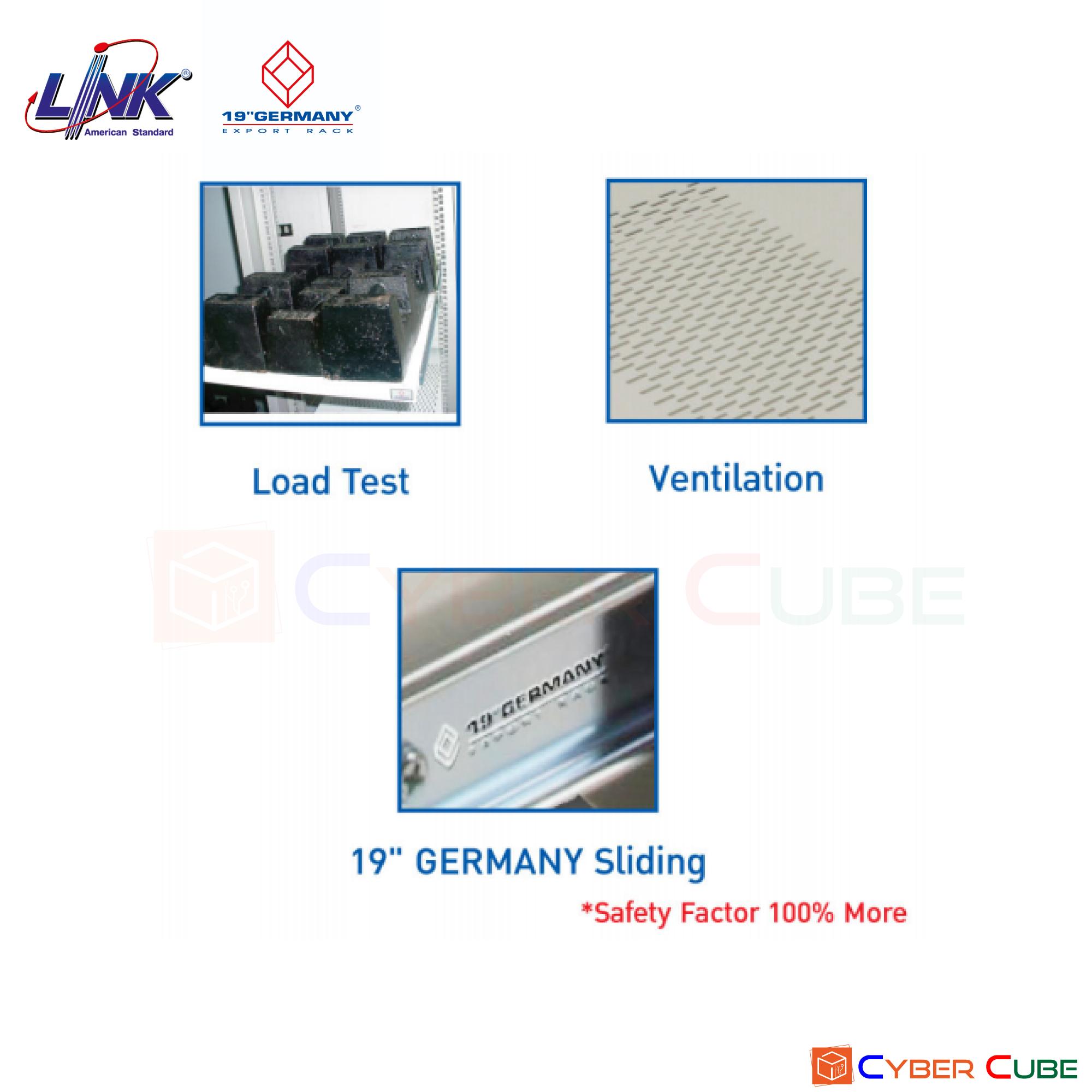 GERMAN RACK G7-02045 FIX COMPONENT SHELF, Deep 48 cm. for RACK 60 cm ...