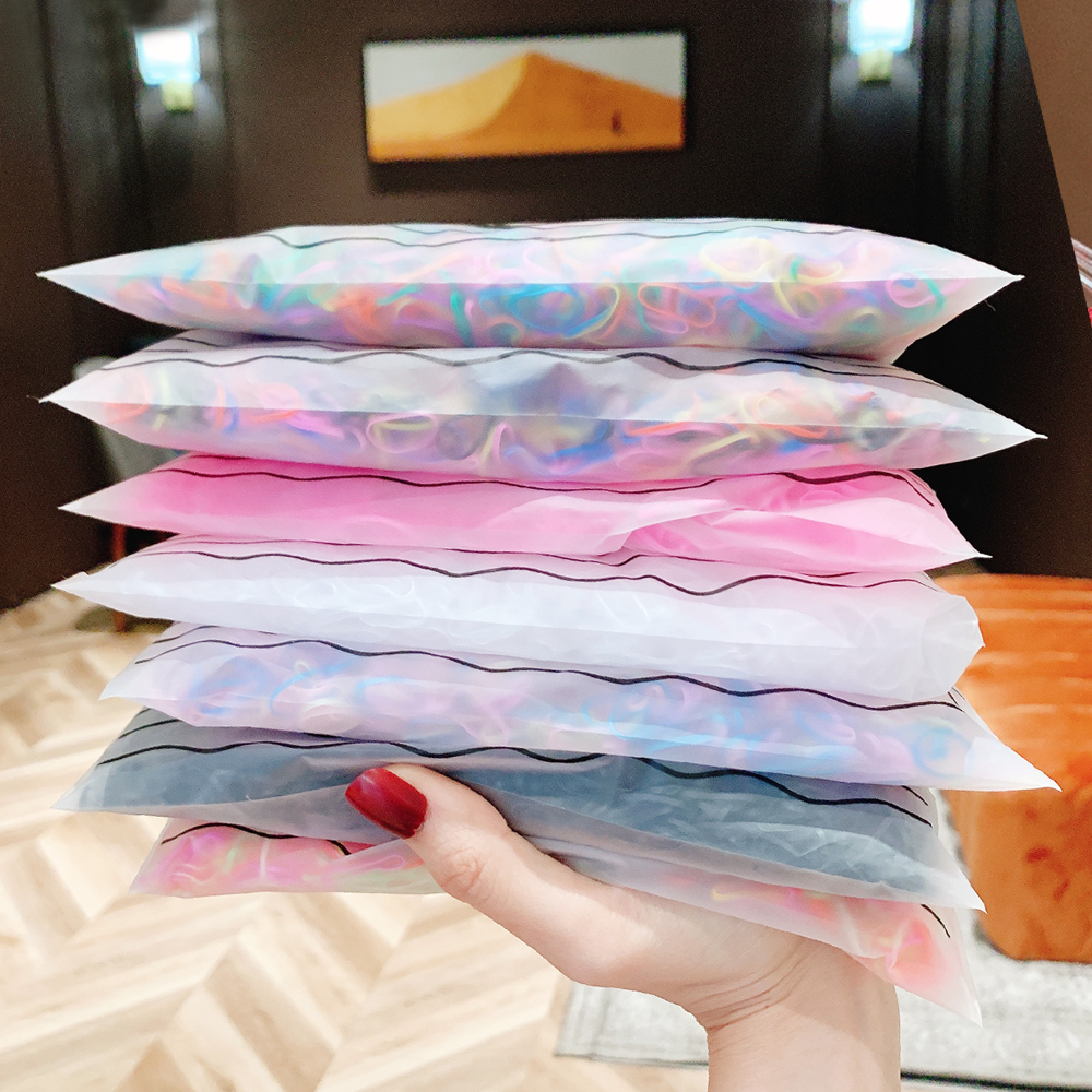 2000PcsPack Colorful Small Disposable Hair Bands Scrunchie Girls ...