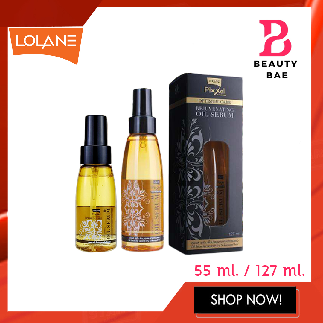 Lolane Pixxel Optimum Care Rejuvenating Oil Serum 127ml.โลแลน พิกเซล ออ ...