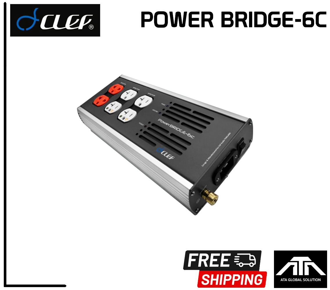 **ของแท้ ประกัน 3ปี 2022** CLEF POWERBRIDGE 6C 20A เครื่องกรองไฟ กันไฟ ...