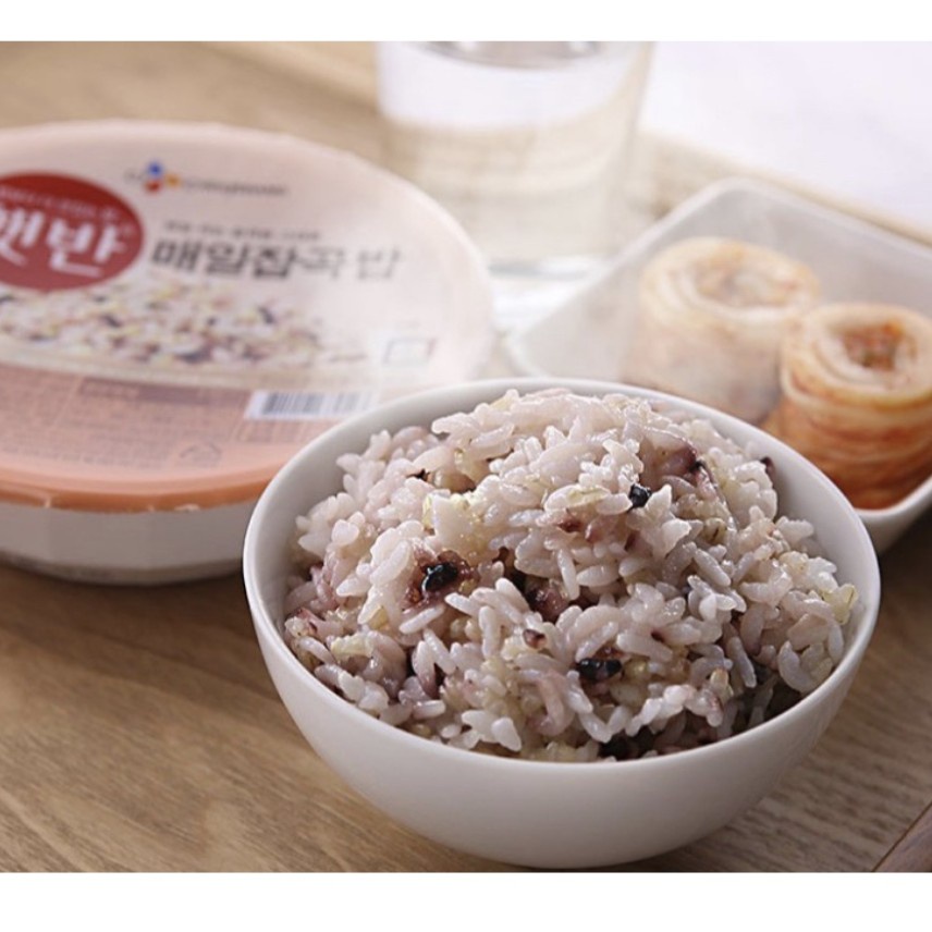 cj hatban grain rice ข้าวสี่สหาย ข้าวธัญพืชสี่ชนิด ข้าวสำเร็จรูปพร้อม ...