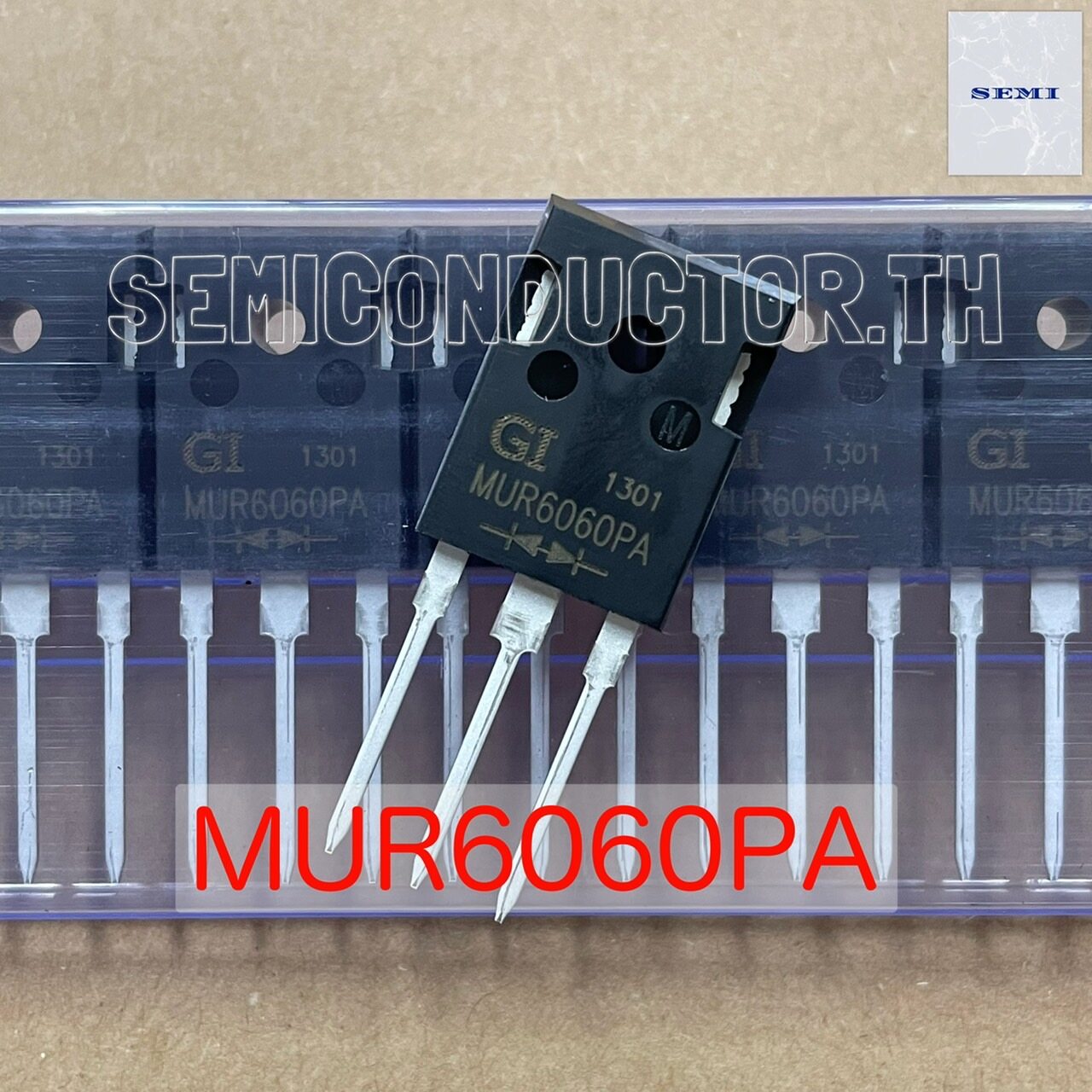 MUR6060PT MUR6060PA Ultra Fast Recovery Diode ไดโอด 60A 600V | Lazada.co.th