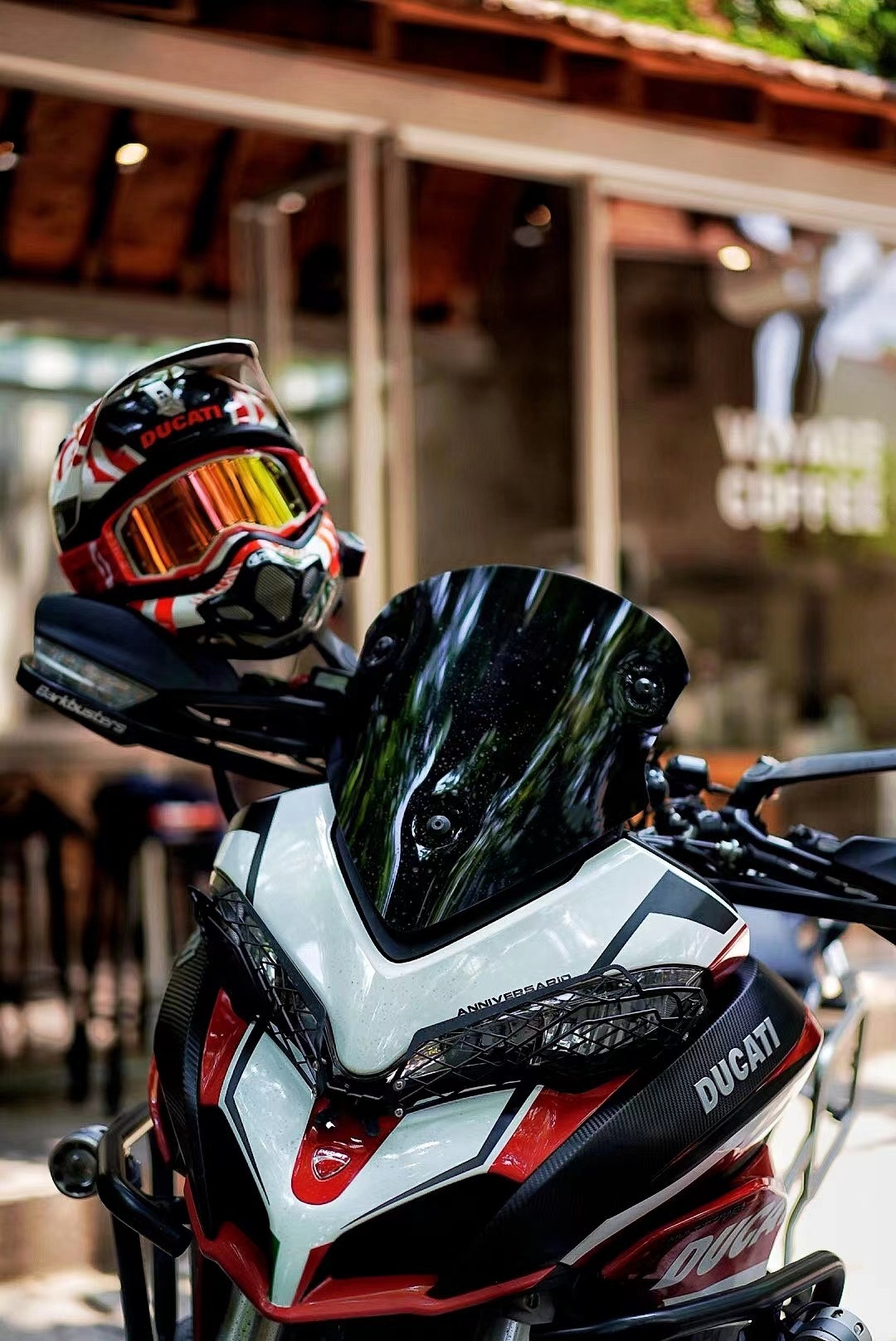 Motorcycle Accessories Windshield Sport Windscreen For DUCATI ...