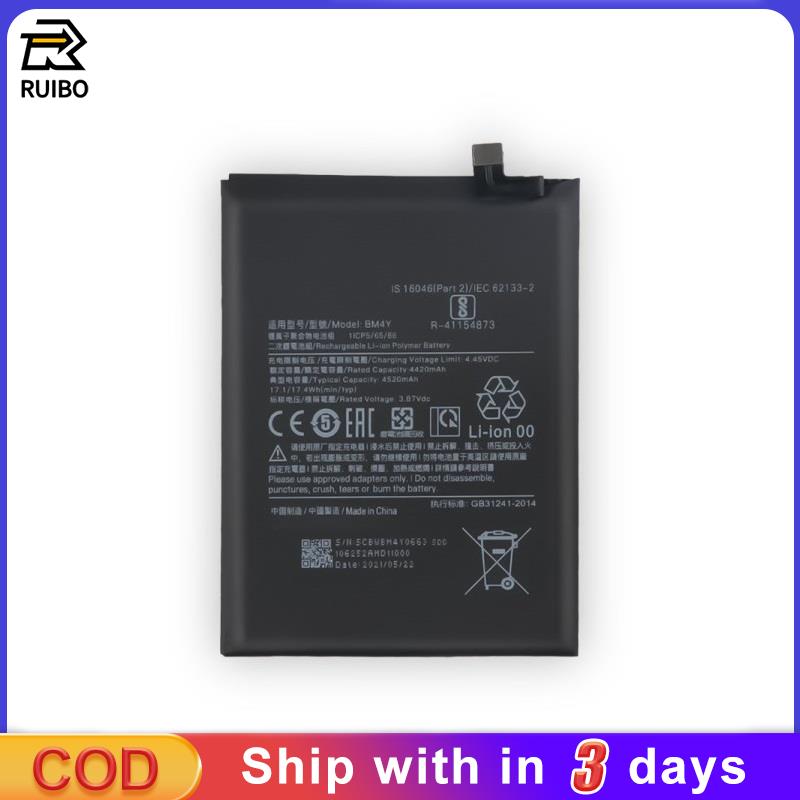 Ruibo For Xiaomi Poco F3 for Redmi K40 for Redmi K40 Pro 3.87V 4420mAh ...