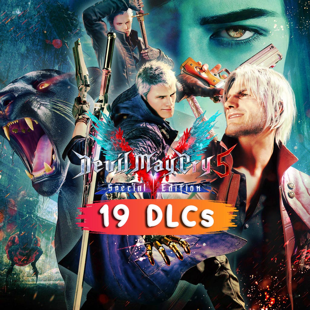 Devil May Cry 5 (19 DLC)+(31 DLC) เกมส์ คอมพิวเตอร์ PC โน๊ตบุ๊ค ...