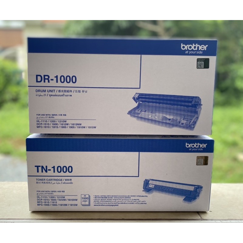 หมึกBrother TN-1000 และ DRUM DR-1000 ของแท้ และของเทียบเท่า | Lazada.co.th