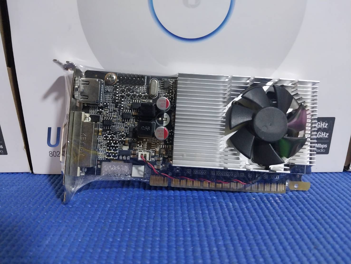 การ์ดจอ MSI Nvidia GeForce 605 1GB DDR3 64Bit (ขา Low) สวยๆพร้อมใช้ ใช้ ...