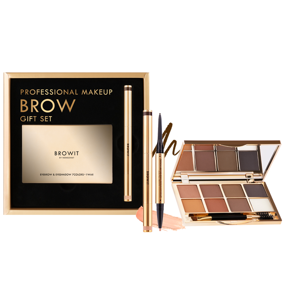 BROWIT โปรเฟสชั่นนอลเมคอัพบราวกิ๊ฟเซ็ท บราวอิท - Browit By Nongchat ...