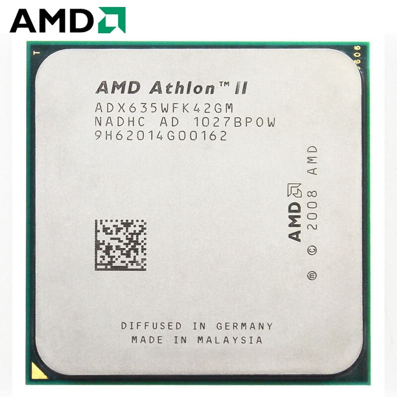 AMD Athlon II X4 635 CPU Socket AM3 95W 2.9GHz 938-pin Quad-Core Desktop Processor CPU X4 635 ...