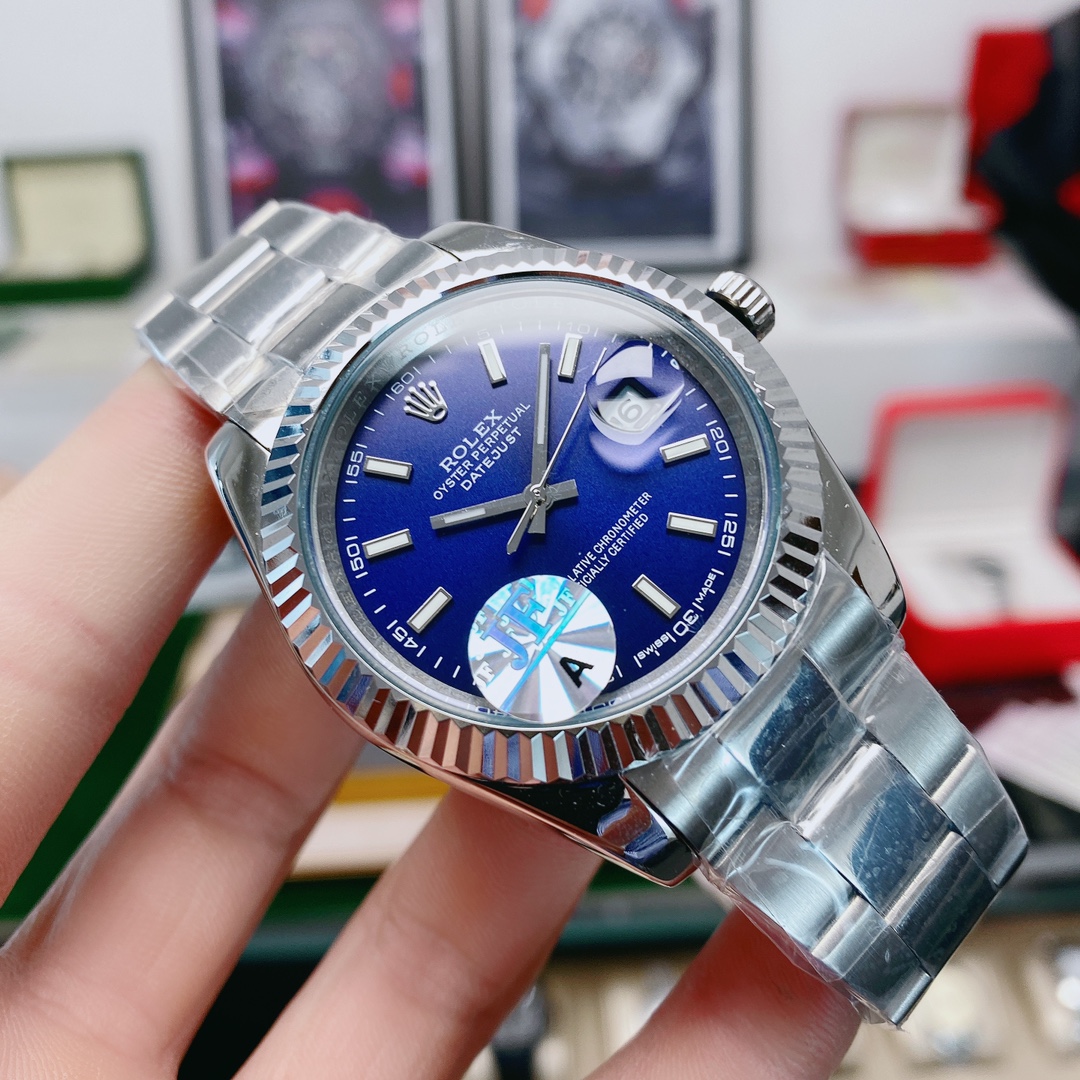 (ของแท้ 100) ROLEX ˉ บันทึกประเภทชุดกันน้ำชาย หญิงนาฬิกากลไกอัตโนมัติ ...