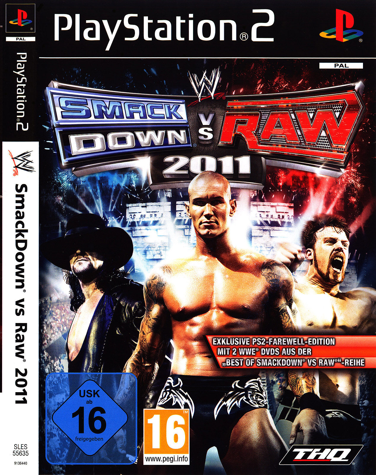 💿 แผ่นเกมส์ PS2 💿 WWE SmackDown! vs. Raw 2011 ⚔️ PlayStation 2 | Lazada ...