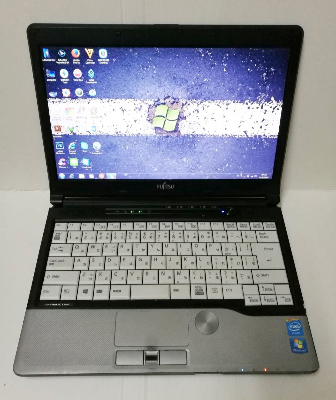 โน๊ตบุ๊ค Fujitsu Lifebook A577S Core i5 Gen 7 RAM 8 SSD 128 GB ขนาด 15. ...