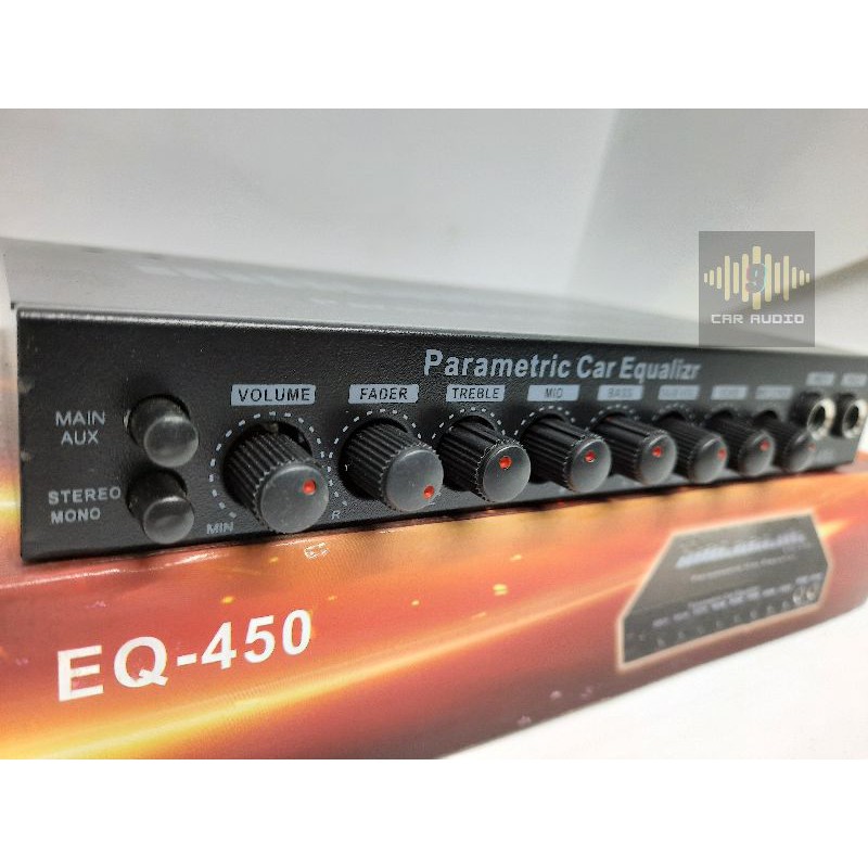 โปรโมชั่น ปรีแอมป์คาราโอเกะรถยนต์(ปรีไมค์) รุ่นEQ-450 ลดกระหน่ำ แอ ม ป์ ...