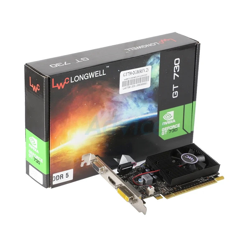 VGA LONGWELL GEFORCE GT 730 - 2GB DDR5 REV.2.0 (By Lazada Superiphone ...