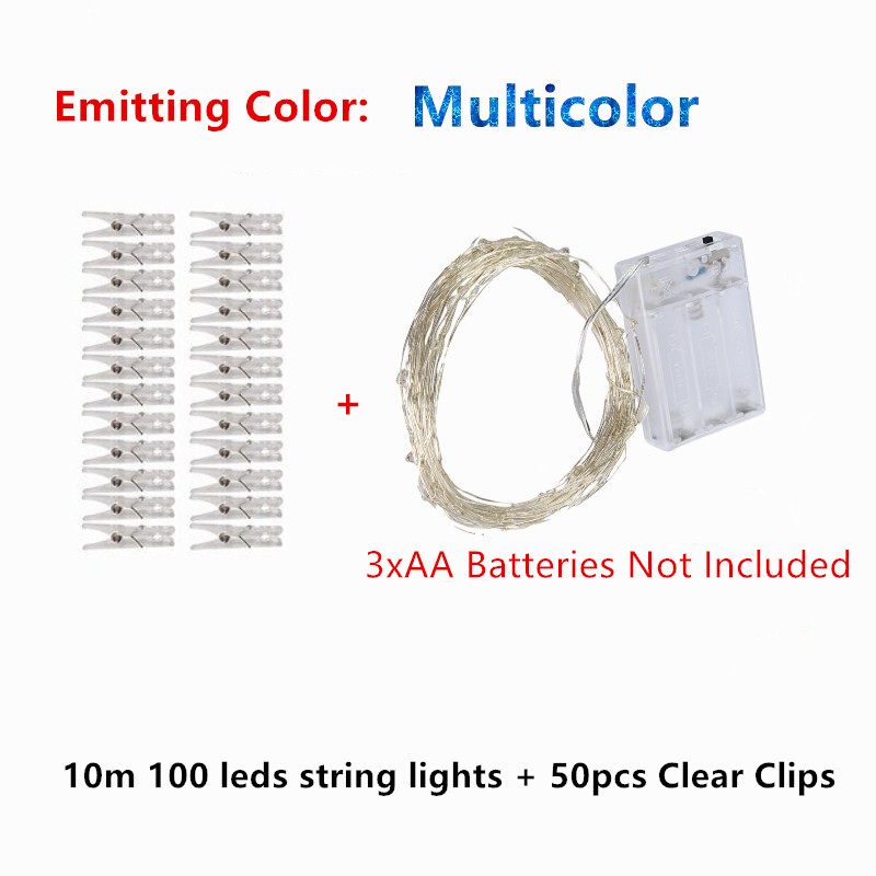 LED String Lights Christmas Decoration Remote Control USB Wedding ...