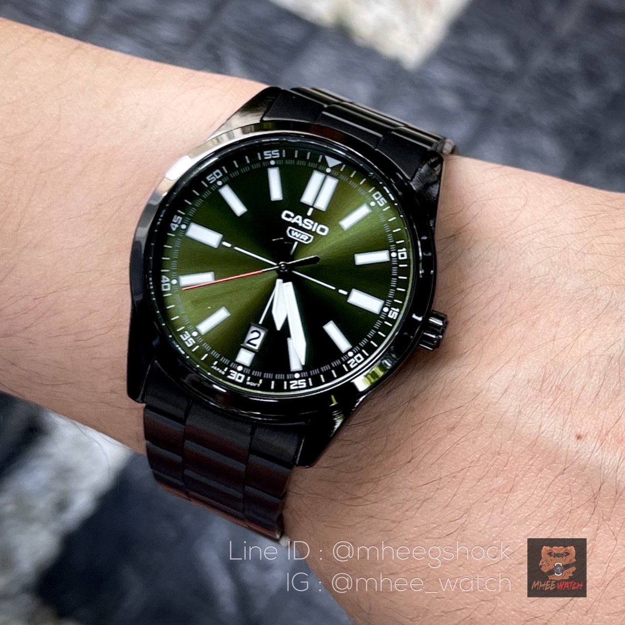 Casio Hulk Dial Black Steel ของแท้ ประกันศูนย์ | Lazada.co.th