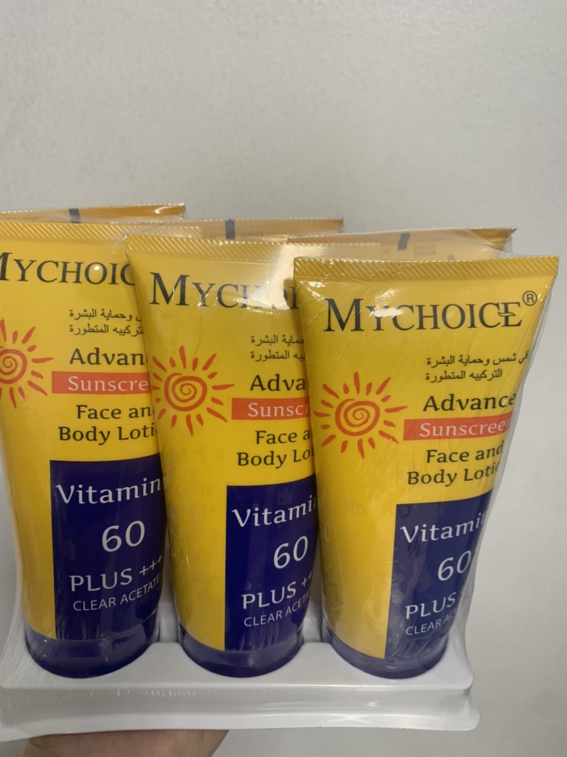 Mychoice Advance Sunscreen Face and Body โลขั่นกันแดด ครีมกันแดด ตัวฮอต ...