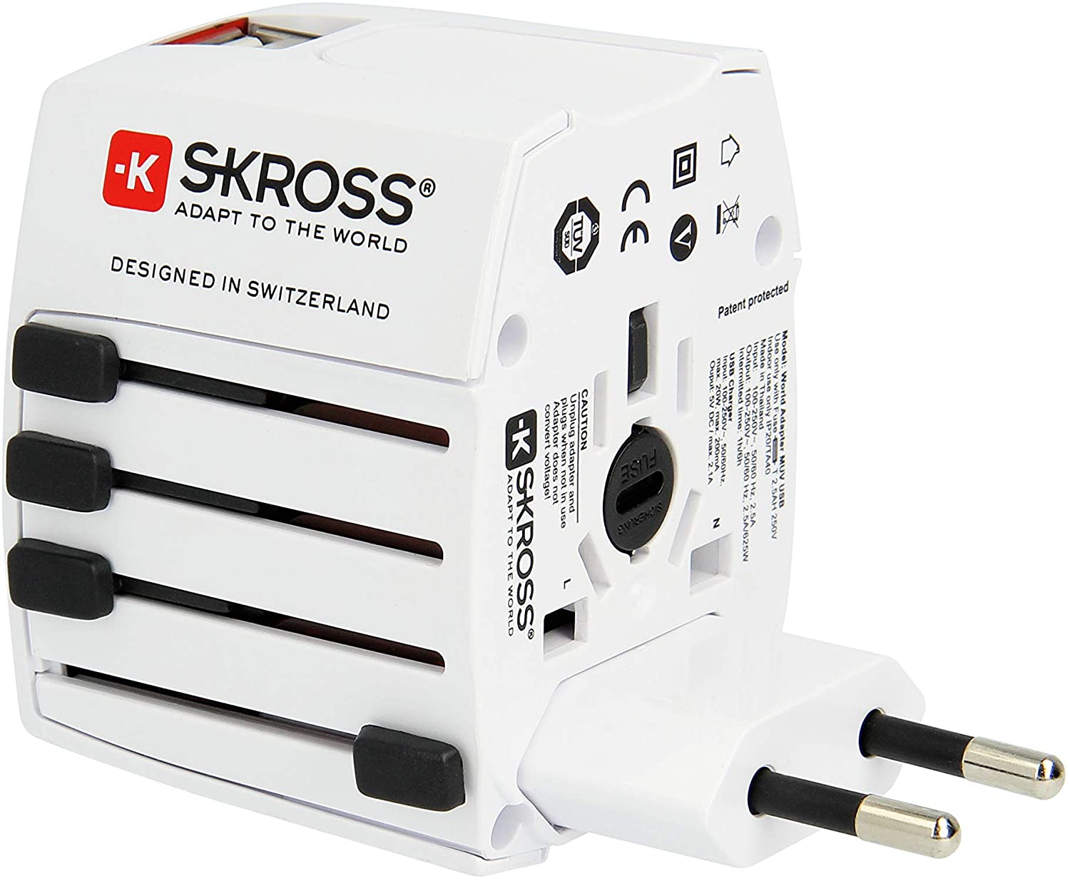 Skross อแดปเตอร์ Worldwide Travel Adapter MUV USB - belkin_thailand ...