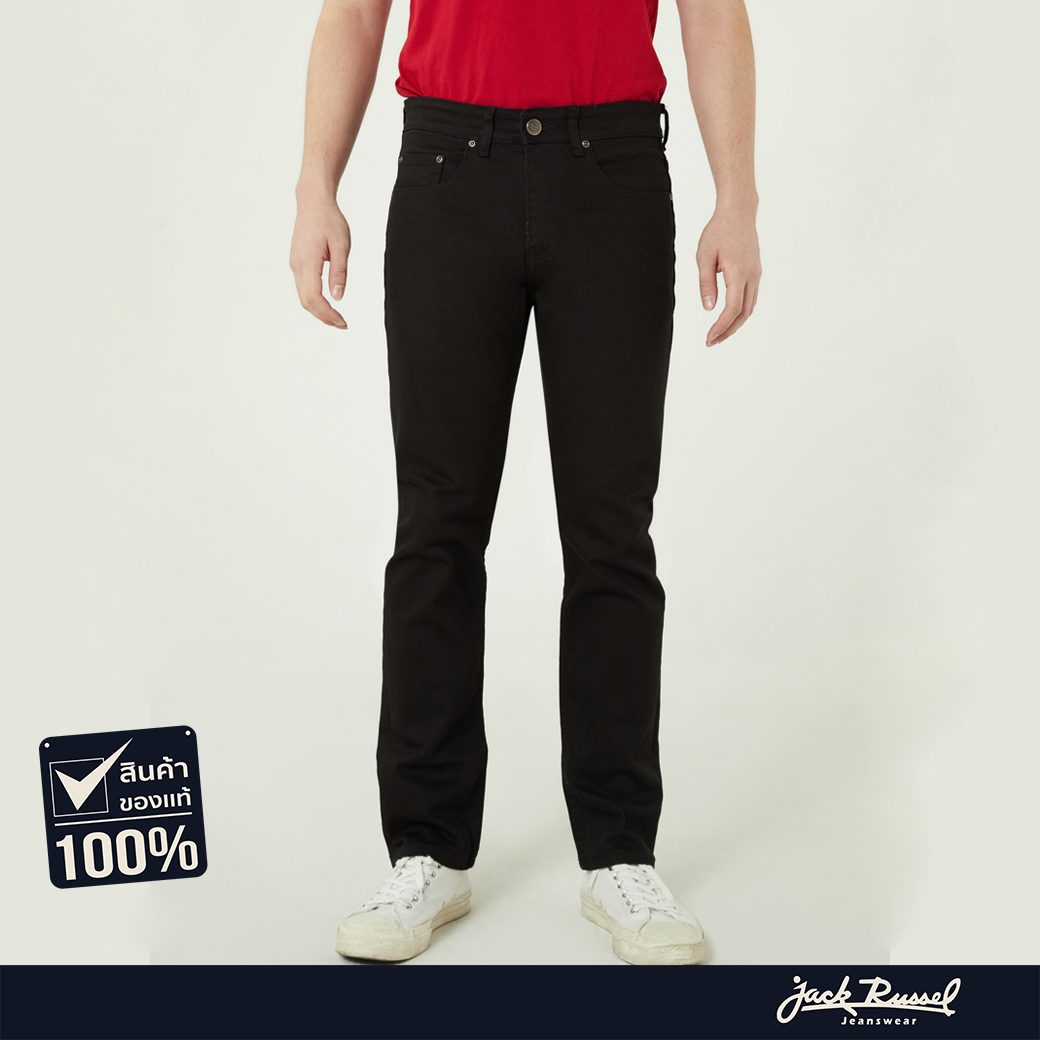JACK RUSSEL กางเกงยีนส์ผู้ชาย ทรงกระบอกเล็ก Slim Fit รุ่น J-701 กางเกง ...