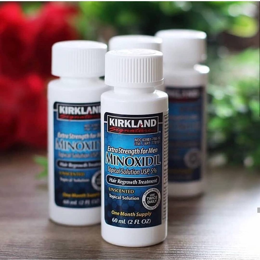 2 ขวด kirkland Mi noxidil 5 Hair Growth Treatments ยาปลูกผมของแท้ ...