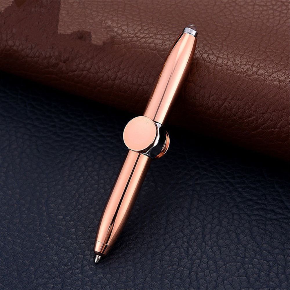 【Ready Stock/COD】Fun LED Multi-Function Rotate Spinning Pen Fidget ...