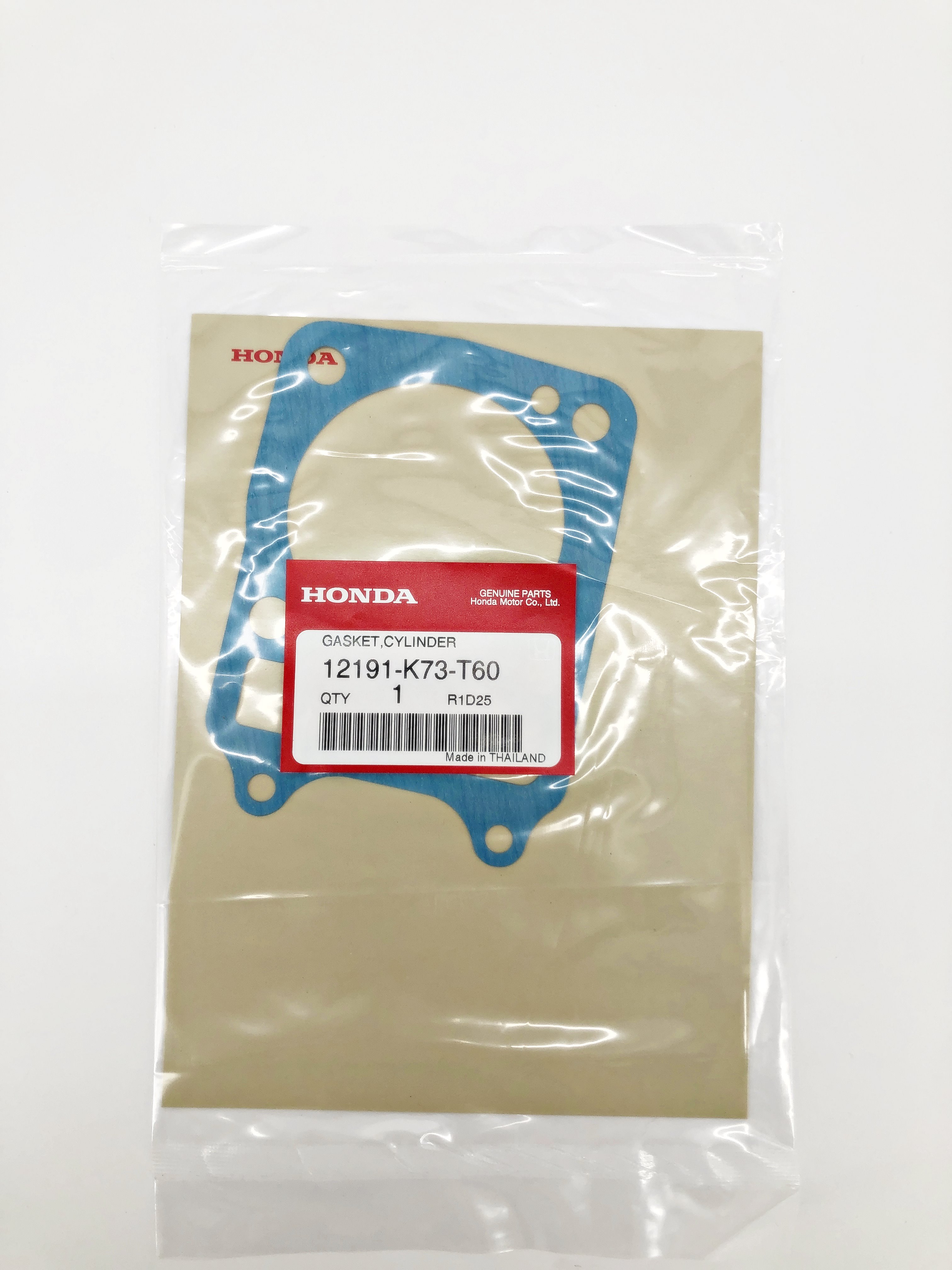 12191-K73-T60 ประเก็นเสื้อสูบ (ตัวล่าง) เวฟ125i (LED) / MSX125 แท้ศูนย์ ...