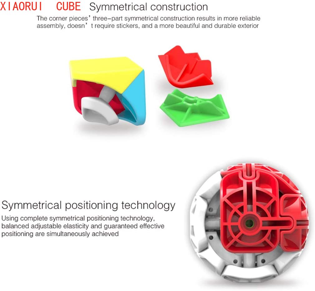 Speed Magic Cube Set 2 Pack, 2x2 3x3 Speed Bundle Magic Cube Puzzle ...