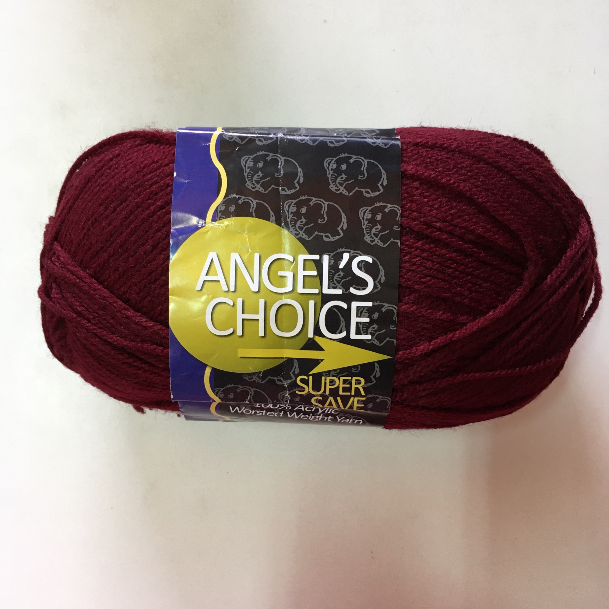 ไหมพรม angel’s choice acrylic yarn 198 กรัม สีเบอร์ AC1008 - ณ เพชร ...