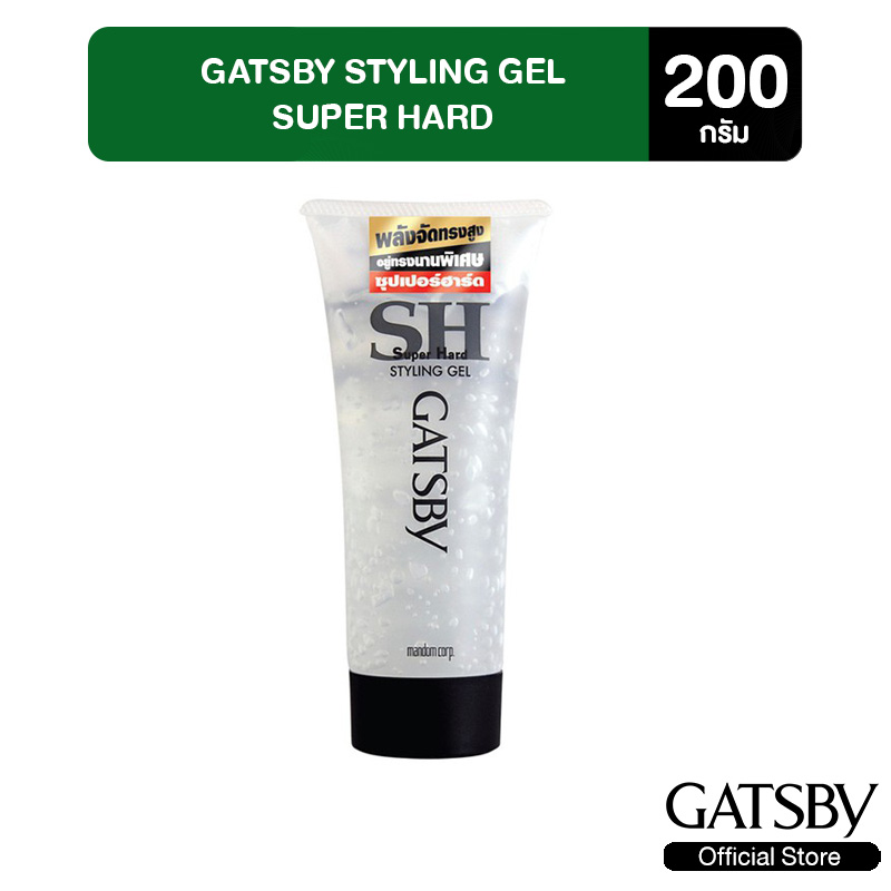 GATSBY STYLING GEL แกสบี้ สไตล์ลิ่ง เจล เจลจัดแต่งทรงผม ทนต่อสภาพอากาศ ...